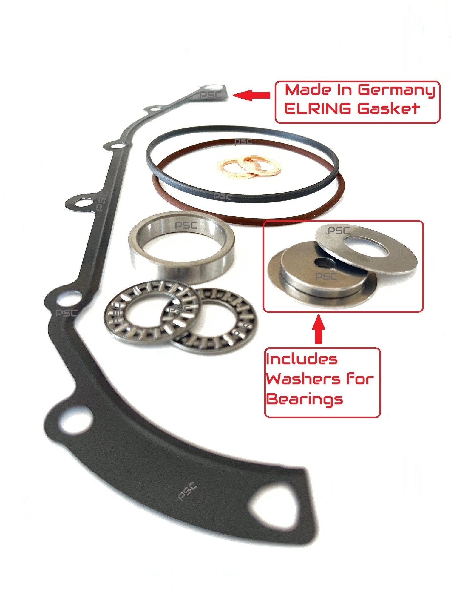 PSC || SINGLE VANOS O RING SEAL GASKET ANTI RATTLE SPACER REPAIR KIT ...